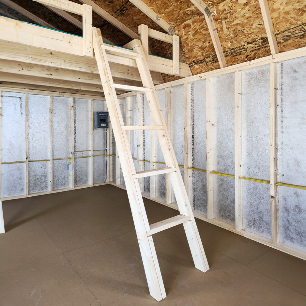 Lofted Shed - Millcraft Barns